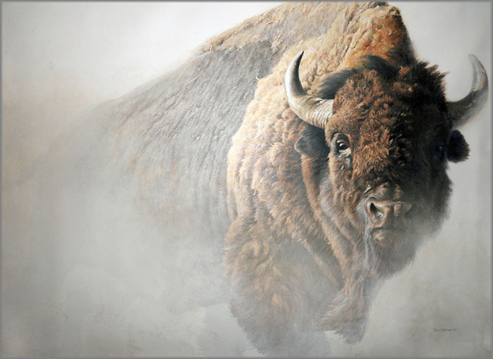 Robert Bateman - Chief - American Bison: ART