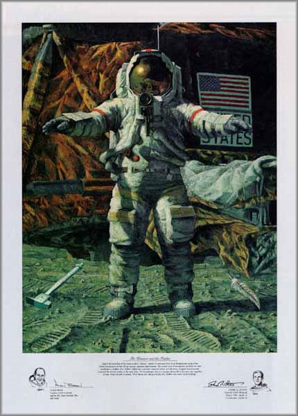 Alan Bean, originals, prints, canvases, posters and books