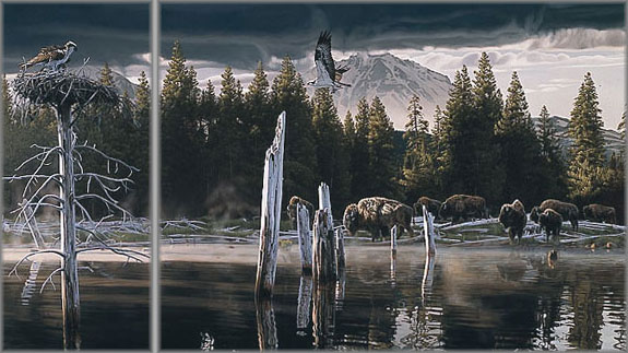 Rod Frederick, limited edition prints, giclee canvases